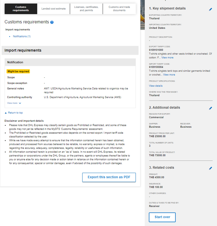 Customs and Regulations – DHL Express Thailand | DHL Thailand